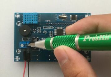 XH-M219 Clock Temperature Humidity Sensor Module LCD1602 Display Module